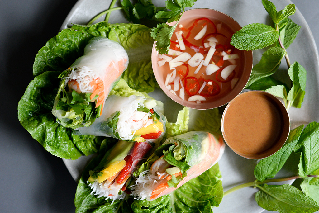 Fresh spring rolls | With Added Love